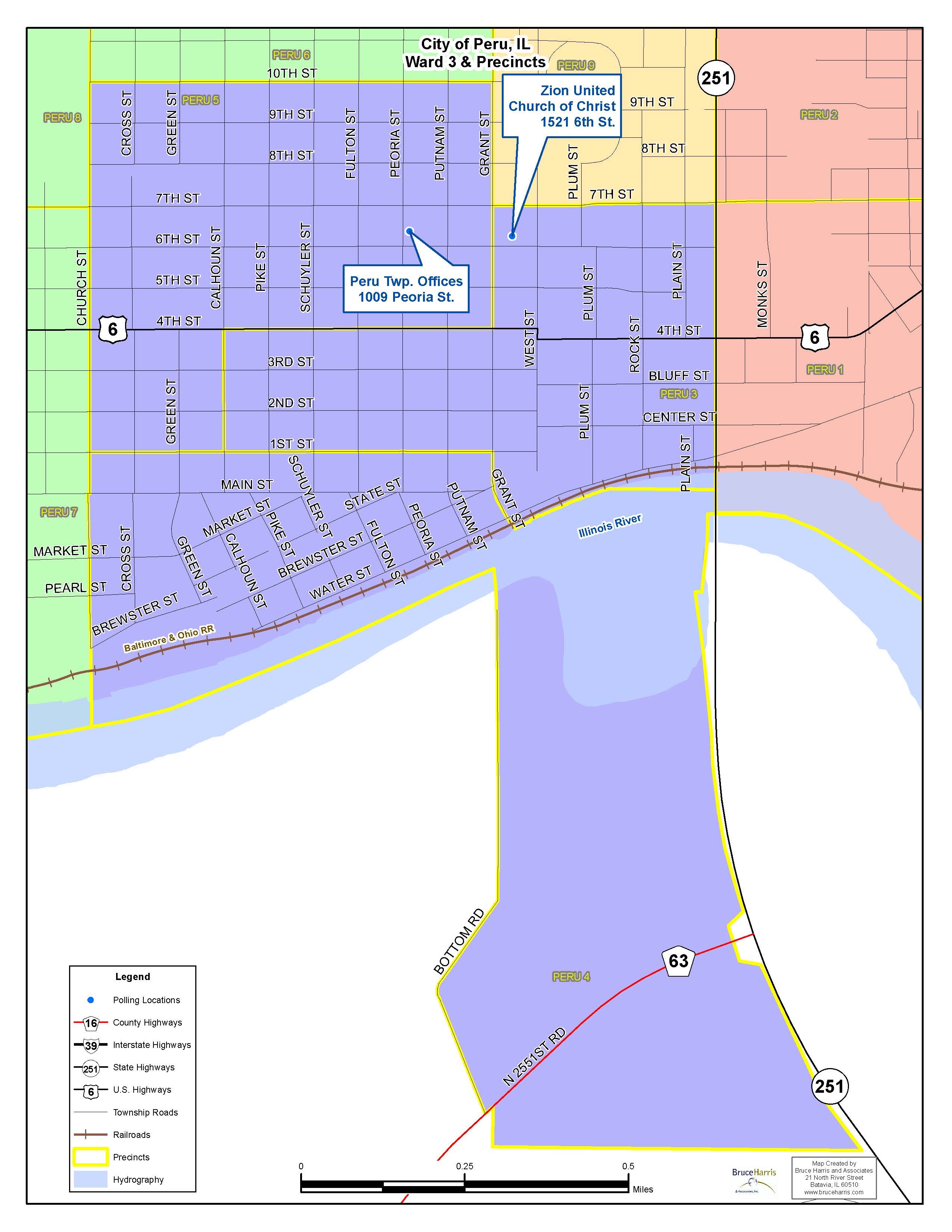 Ward Maps - City of Peru Illinois 61354